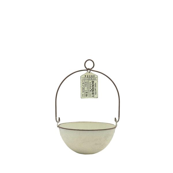 【商品番号：104-11741】/【VAR：30483】カルナック/date20250719園芸用品 植木鉢・フラワーポット アイアン・ブリキ鉢【CARNAC】