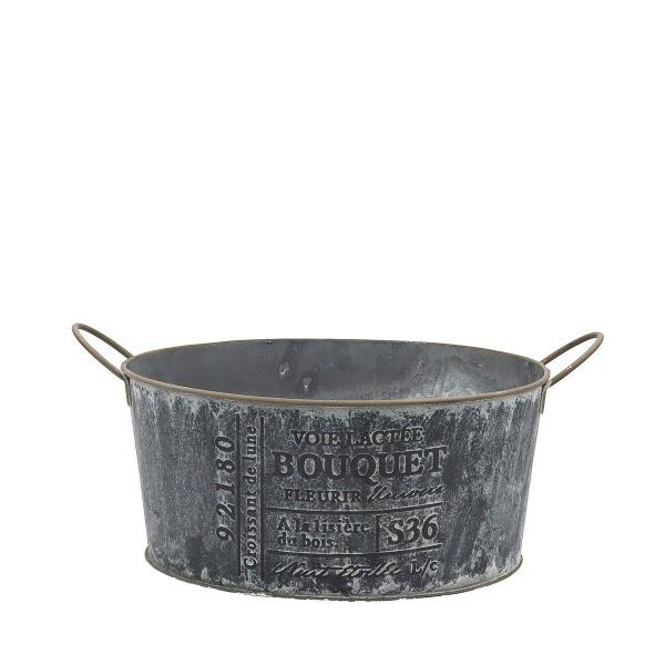 【商品番号：104-11746】【VAR：30483】カルナック/date20250719 園芸用品 植木鉢・フラワーポット アイアン・ブリキ鉢 ガーデニング雑貨 ガーデン雑貨 ガーデニング用品 ガーデン用品 ガーデニング ガーデン お庭 ...