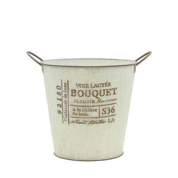 【商品番号：104-11761】/【VAR：30483】カルナック/date20250719園芸用品 植木鉢・フラワーポット アイアン・ブリキ鉢【CARNAC】