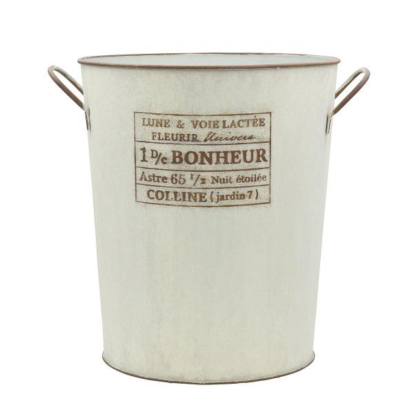 【商品番号：104-11769】/【VAR：84833】date20250719園芸用品 植木鉢・フラワーポット アイアン・ブリキ鉢【CARNAC】