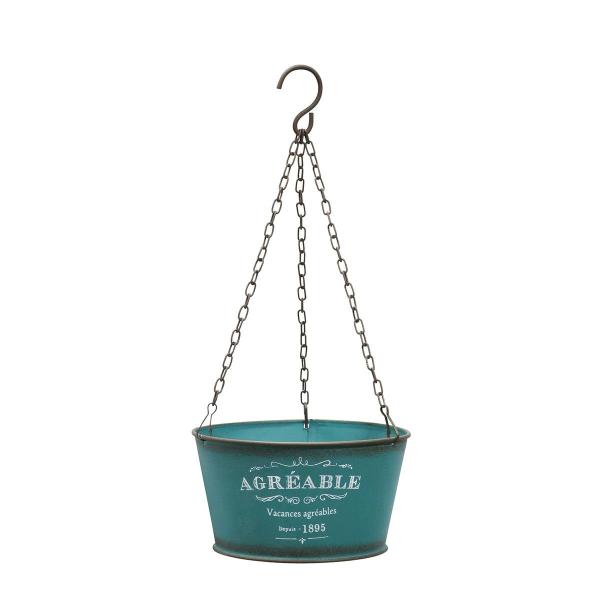 【商品番号：104-11783】/【VAR：84834】date20250719園芸用品 植木鉢・フラワーポット アイアン・ブリキ鉢【CARNAC】