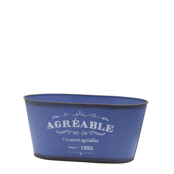 【商品番号：104-11790】/【VAR：84834】date20250719園芸用品 植木鉢・フラワーポット アイアン・ブリキ鉢【CARNAC】