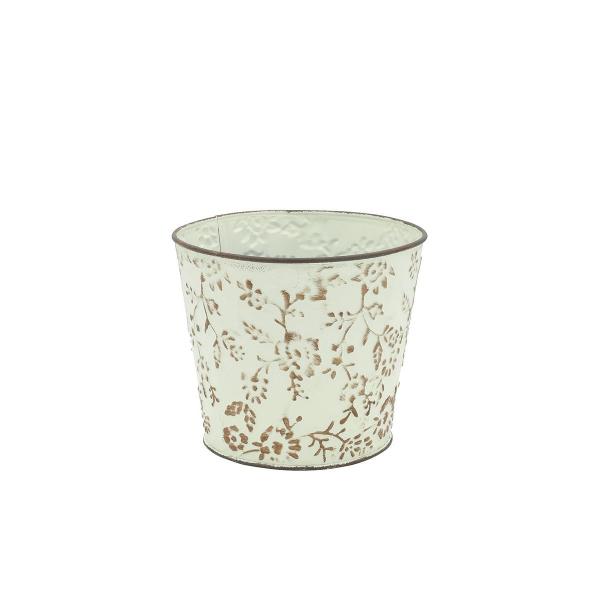 【商品番号：104-12638】/【VAR：31182】カルナック/date20260120園芸用品 植木鉢・フラワーポット アイアン・ブリキ鉢【CARNAC】