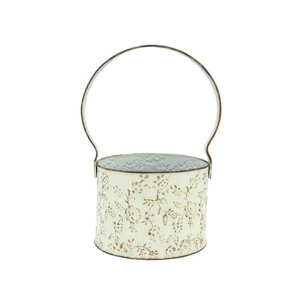 【商品番号：104-12648】/【VAR：31182】カルナック/date20260120園芸用品 植木鉢・フラワーポット アイアン・ブリキ鉢【CARNAC】