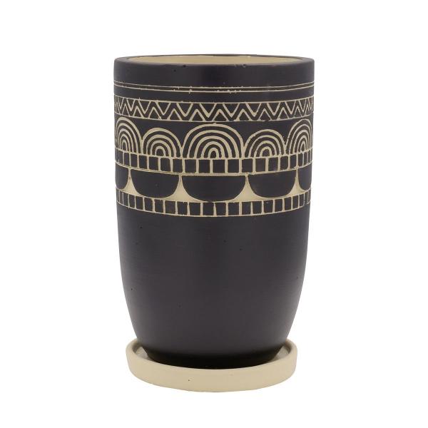 【商品番号：104-12856】/【VAR：31207】カルナック/date20260120ガーデニング・園芸用品 植木鉢・フラワーポット セメント鉢【CARNAC】