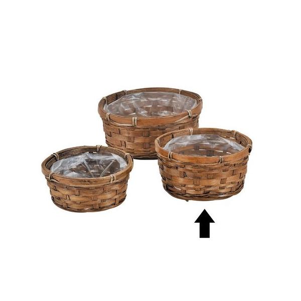 【商品番号：119-00131】/【VAR：42078】4988447242404/20170330newかご・バスケット 花かご・フラワーバスケット