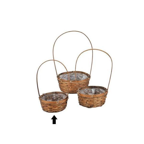 【商品番号：119-00133】/【VAR：42078】4988447242435/20170330newかご・バスケット 花かご・フラワーバスケット