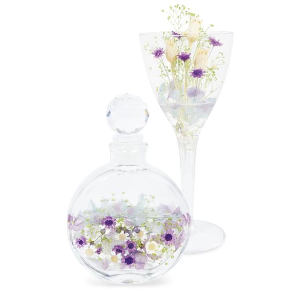 【商品番号：153-01326】/【販売単位】3セット ※表示価格は、この単位での金額となります/【VAR：16126】20201109new/color20230919固まるハーバリウム シリコン樹脂 作成キット【エルベール】