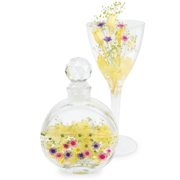 【商品番号：153-01328】/【販売単位】3セット ※表示価格は、この単位での金額となります/【VAR：16126】20201109new/color20230919固まるハーバリウム シリコン樹脂 作成キット【エルベール】