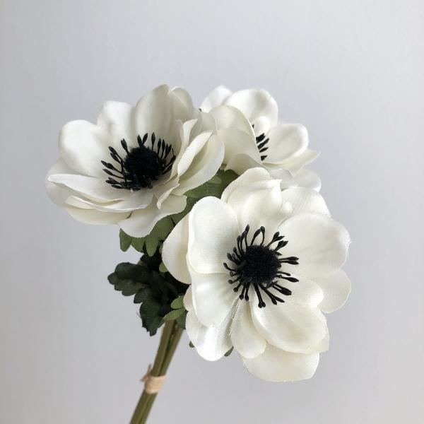 【商品番号：181-20213】/【VAR：70423】20220520new/bkz-0008/bkz-0205/bkz-0405/oda2025_0408造花 花材「あ行」 アネモネ【ビバ工芸】