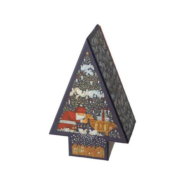 【商品番号：187-03514】/【VAR：25201】20230612new/クリスマスラッピング クリスマスギフトボックス【HEADS】