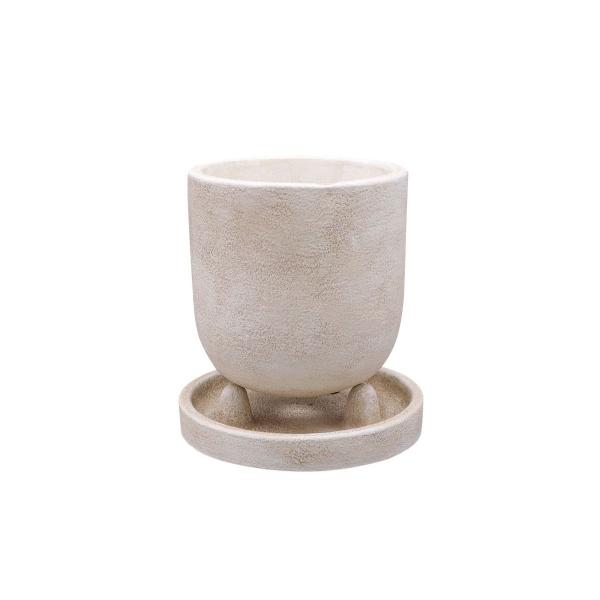 【商品番号：188-00732】/【VAR：74270】date20240323ガーデニング・園芸用品 植木鉢・フラワーポット セメント鉢【DELLKI】