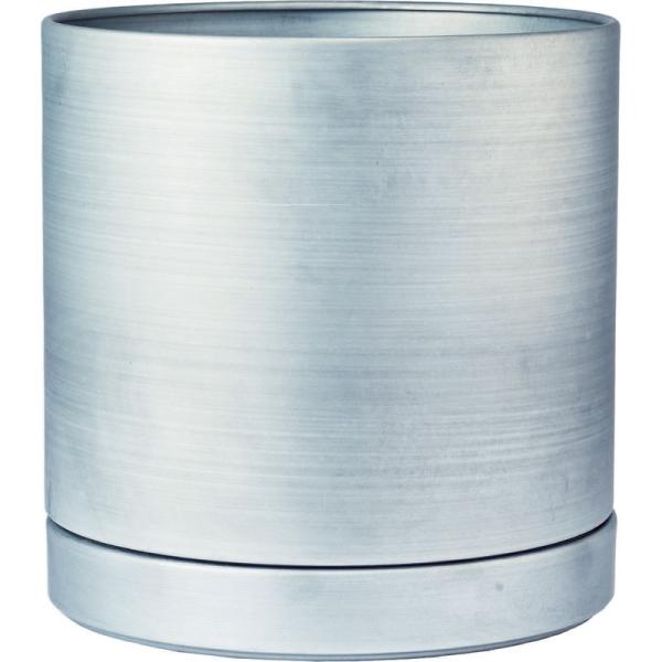 【商品番号：207-01184】/【VAR：81016】date20240311/園芸用品 植木鉢・フラワーポット アイアン・ブリキ鉢【ホワイエ】