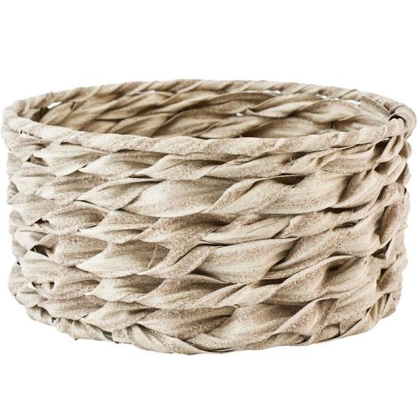 【商品番号：207-02345】/【VAR：88173】date20251027かご・バスケット フェイク素材バスケット【ホワイエ】