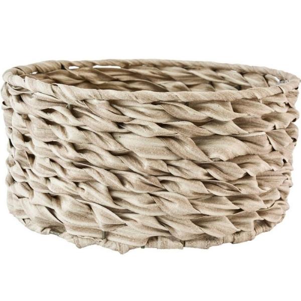 【商品番号：207-02346】/【VAR：88173】date20251027かご・バスケット フェイク素材バスケット【ホワイエ】