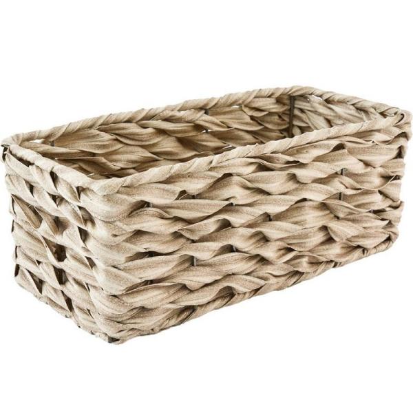 【商品番号：207-02348】/【VAR：88173】date20251027かご・バスケット フェイク素材バスケット【ホワイエ】