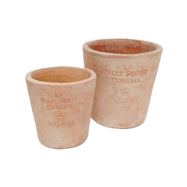 【商品番号：218-00214】/【VAR：30573】date20250722園芸用品 植木鉢・フラワーポット テラコッタ(素焼き)【SOW】