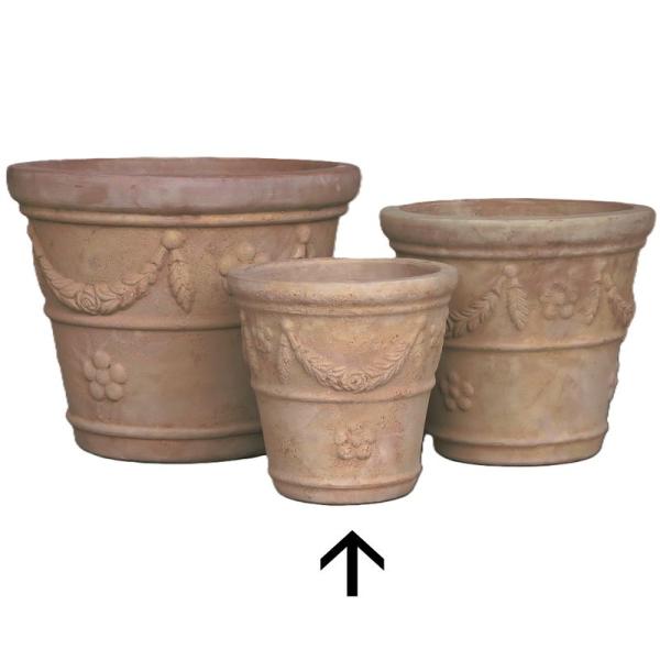 【商品番号：218-00281】/【VAR：84925】date20250722園芸用品 植木鉢・フラワーポット テラコッタ(素焼き)【丸滉製陶】