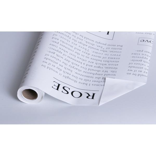 【商品番号：219-00196】/【VAR：88122】date20250930ラッピングペーパー(包装紙) 英字新聞紙