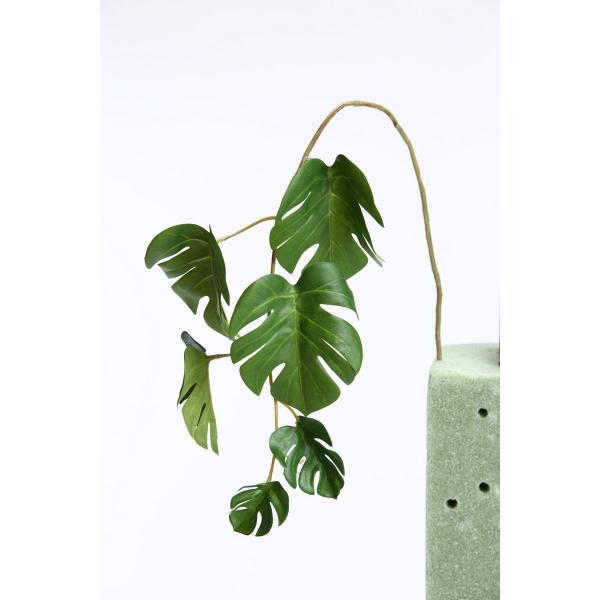 【商品番号：220-00821】/【VAR：】date20250821造花葉物、フェイクグリーン モンステラ【ビダヤコム】