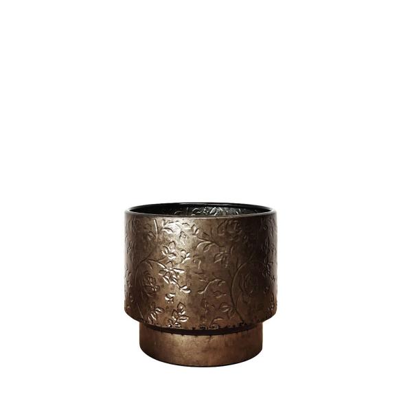 【商品番号：224-00237】/【VAR：89762】date20260305園芸用品 植木鉢・フラワーポット アイアン・ブリキ鉢【SOW】