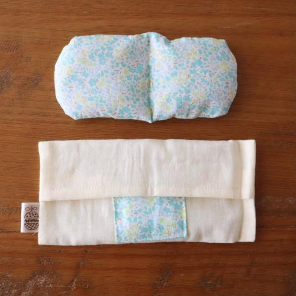 ■サイズ ■約８．５cm × 約１５ｃｍ重量：１２０ｇひとつずつ手作りしています。 多少の誤差はご了承ください。生地のカット部分により 柄の出方が異なります。■素材■本体：コットン１００％、  国産無農薬玄米、瀬戸内産粗塩カバー：コットン１...