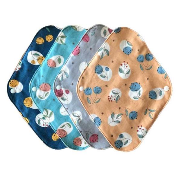 布ナプキンを挟む方の生地は経血が落ちやすいオーガニックコットンなので、万が一ホルダーに経血がついても大丈夫。ゴム付きで、うっかり落としちゃう不便も解消。可愛いレースのゴムも、オーガニックコットンです。■サイズ■広げたサイズ：約２４ｃｍ×約１...