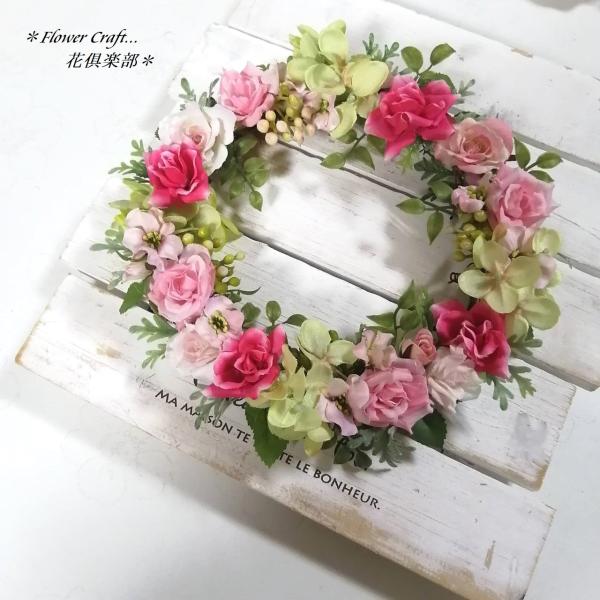 ー・ー・ー・ー・ー・ー・ー・ー・ー　FlowerClaft 花倶楽部の作品を         ご覧頂きありがとうございます。ー・ー・ー・ー・ー・ー・ー・ー・ー…お祝いにも花倶楽部のお品を…ずっときれいなアーティフィシャルフラワー(造花)の壁...