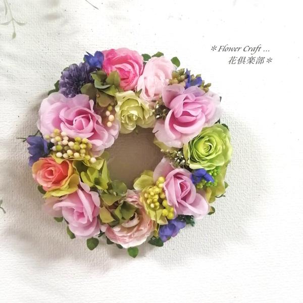 ー・ー・ー・ー・ー・ー・ー・ー・ー　FlowerClaft 花倶楽部の作品を         ご覧頂きありがとうございます。ー・ー・ー・ー・ー・ー・ー・ー・ー…お祝いにも花倶楽部のお品を…ずっときれいなアーティフィシャルフラワー(造花)の壁...