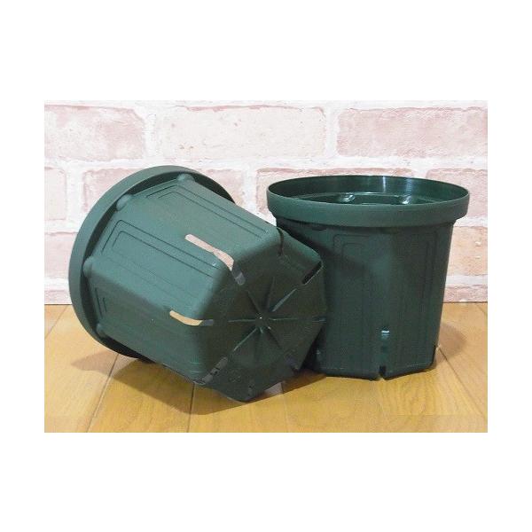 スリット鉢（とんでもないポット）は根がぐるぐる回ることなく縦に生育するような構造となっているので、花木や果樹を始めとしてバラやクリスマスローズ、ブルーベリー等を長い年月健全に生育させることが出来ます。弾力があり壊れにくい硬質ポリ素材なのでプ...