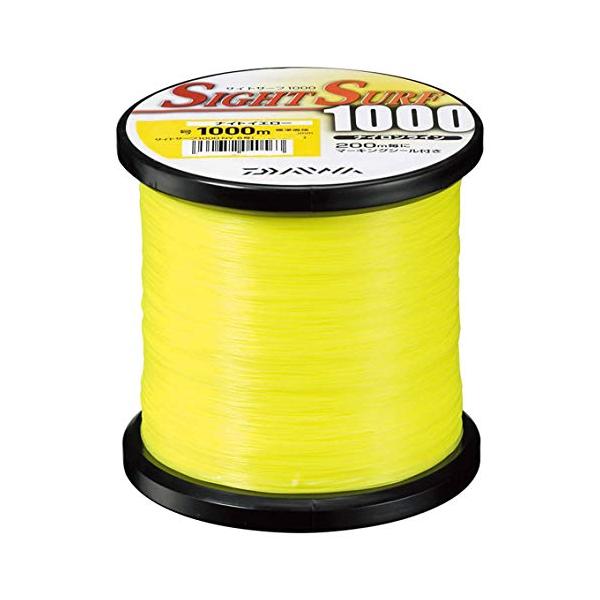 カラー：イエローサイズ：6号素材:ナイロン/全長:1000m/6号ナイトイエローカラーは視認性のよいオレンジとイエローで、朝夕のマズメ時や夜釣りに最適。200mごとにマーキングシール付きでリールへの糸巻き時に便利。巻きグセが付きにくいしなや...