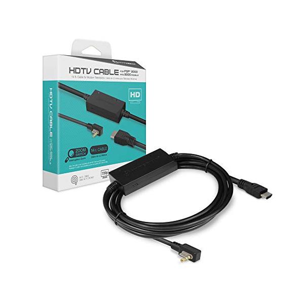 カラー：BlackPSPの映像をHDTVに出力できるアダプタです。本製品はPSP2000、3000対応になります。720p解像度をサポートHDMIに対応したTVでご使用頂けます動作には5V 1A電源が必要となる場合があります。電源が付かない...