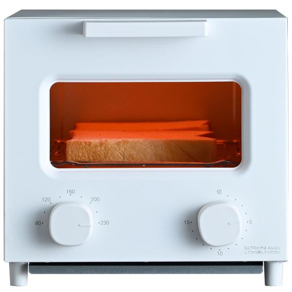 カラー：ホワイトスタイル：高効率/デザインモデル【 トースト1枚が約95秒で焼けるオーブントースター】最大1280Wの高出力ヒーターを搭載し、トーストは1枚約95秒で焼きあげます。特殊U字ヒーターを上下に採用することで、直管4本よりも焼きム...