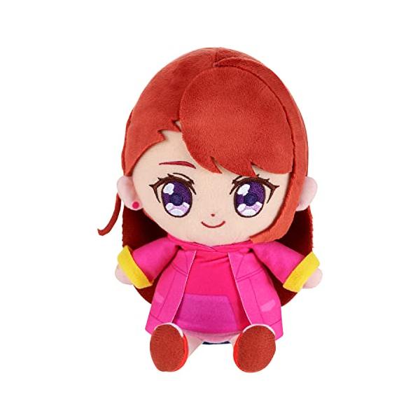 『ひろがるスカイ！プリキュア』より、 「キュアフレンズぬいぐるみ　聖あげは」が登場！コンパクトなサイズ感で座らせることができます。触り心地の良いぬいぐるみです。サイズ：全長 約150mm（座り）対象年齢：3才〜（C）ABC−A・東映アニメーション