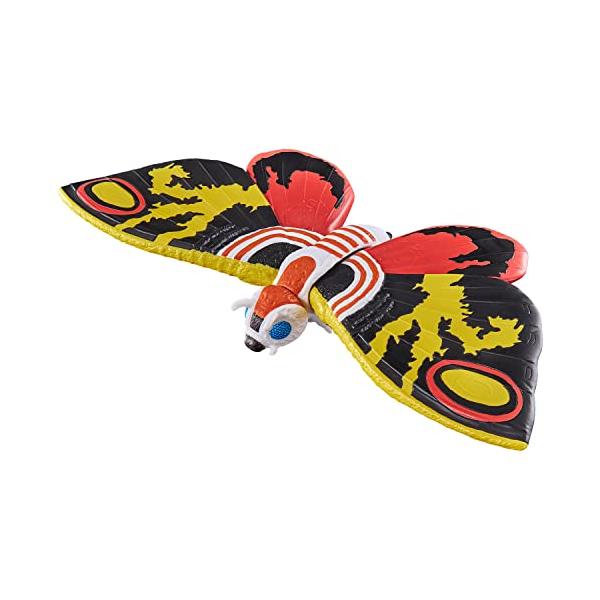 カラー：マルチカラー1992年に公開された映画『ゴジラVSモスラ』より、 モスラがソフビフィギュア『ムービーモンスターシリーズ』に登場！全長：約255mm対象年齢：3才〜TM＆ （C）TOHO CO. LTD.