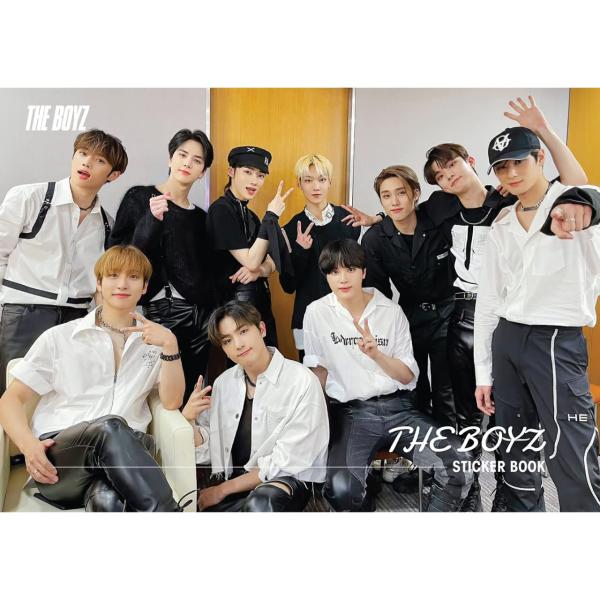 カラー：THE BOYZ (ザ・ボーイズ)スタイル：スペースK-STAR DECO StickerSticker BookシールブックSize 125 x 175 mmSticker 16 Sheets