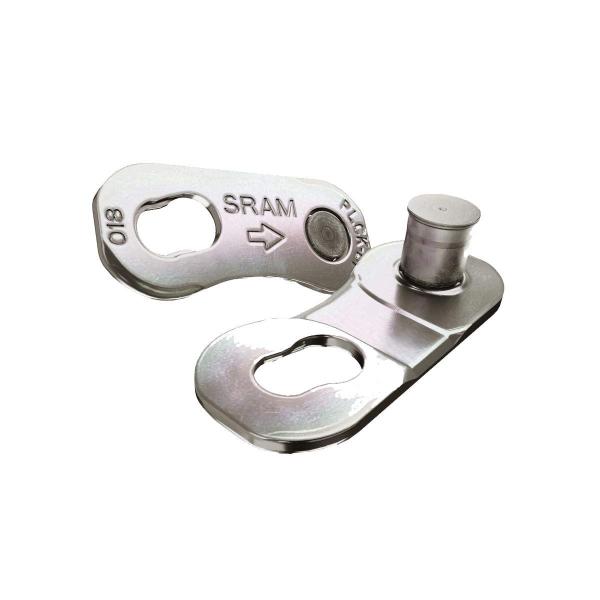 カラー：ニッケル/シルバーサイズ：フラットトップチェーン用パワーロックフラットトップチェーン用12速4個入りSKU：00.2518.036.003