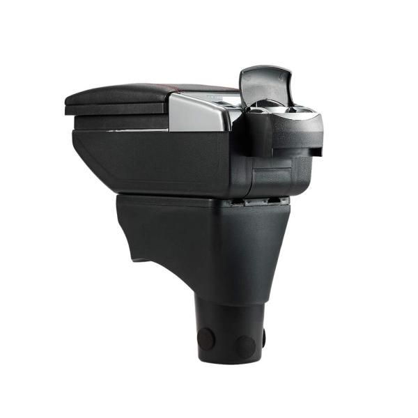 カラー：標準版ブラックスタイル：?代【対応車種】アームレスト 適用 マーチ K13 / NK13 （ 2010年7月〜 ）, 含まれるもの：アームレストボックス + ベース + ドライバー+手袋+ネジ+ 日本語説明書付き。取り付け中、手袋は...