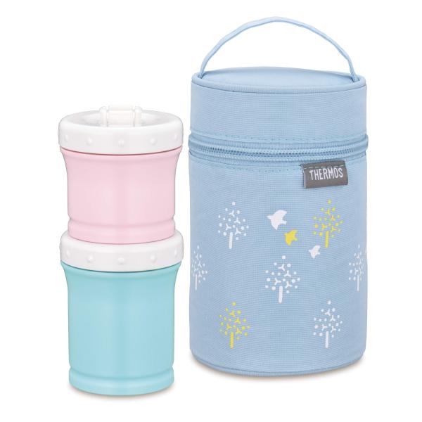 カラー：ブルーサイズ：1個 (x 1)スタイル：保冷ポーチ付き離乳食ケース NPE-240離乳食の持ち運びに[製造国] 中華人民共和国[セット内容・付属品] 内容器(大・小)、保冷ポーチ[対象] 5ヶ月 ~[商品サイズ] W90×D90×H...