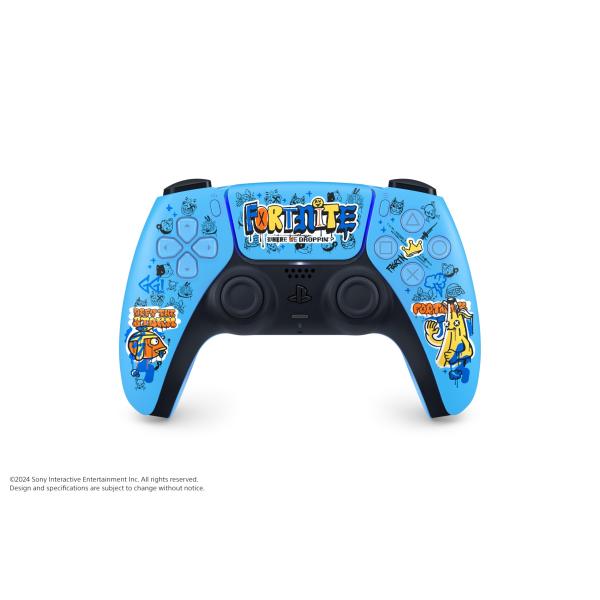 カラー：限定色DualSense ワイヤレスコントローラー "Fortnite" リミテッドエディションで、建築、戦闘、そして創造。楽しさを解き放ち、ストームに立ち向かおう。主役はフィッシュスティックとピーリー。ファンに人気のキャラクターが...