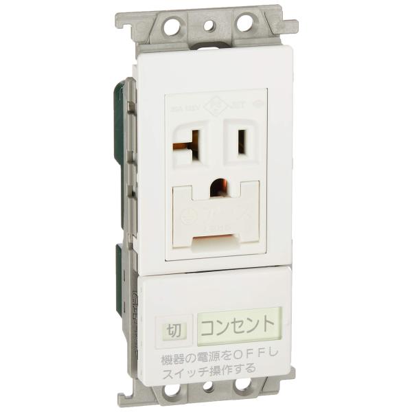 カラー：ホワイトカラー:ホワイト定格:スイッチB 20A 300V AC、コンセント 20A 125V AC発売日:2012年1月21日