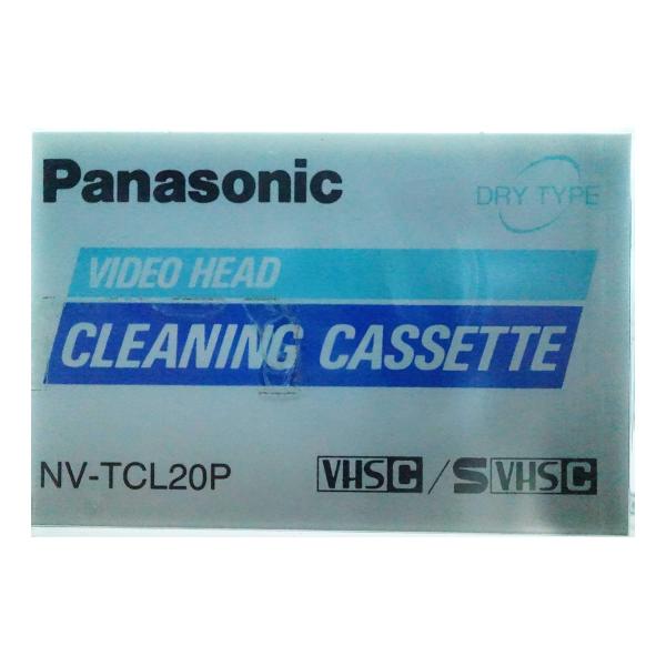 カラー：白, 青ビデオヘッドクリーニングカセットVHS-C　S-VHS-C　専用