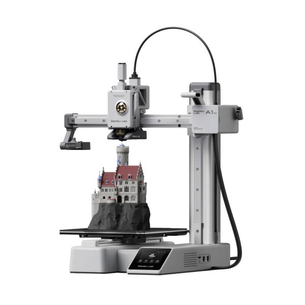 カラー：マルチカラーサイズ：A1 Mini (AMS lite無し)高速で高精度：最大10,000 mm/s?の加速度で長時間待ちことなく、高速といっても造形品質に妥協しません全自動キャリブレーション：手動で煩雑なキャリブレーションが不要と...