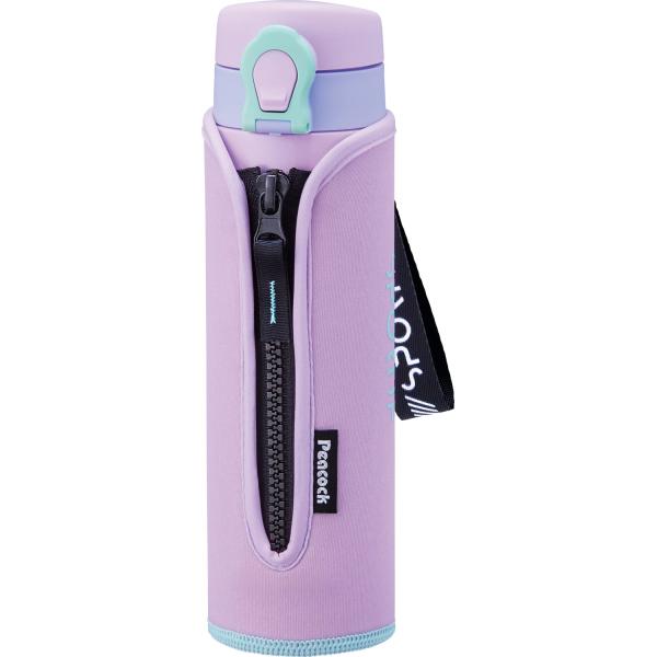 カラー：AVサイズ：500mlスタイル：パープルサイズ(約):幅6.4×奥行7.5×高さ23.6cm、口径/4.4cm、容量:0.5L本体重量(約):0.29kg素材・材質:内瓶/ステンレス鋼、胴部/ステンレス鋼(アクリル樹脂塗装)、せん/...