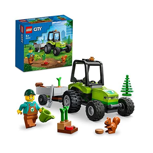 カラー：マルチカラースタイル：こうえんのトラクターこうえんのトラクター ? はじめてのレゴシティ はたらくのりものコレクションにぴったりセットの内容 ? レゴシティ こうえんのトラクター(60390)には、トレーラー付きトラクター、大小の木...