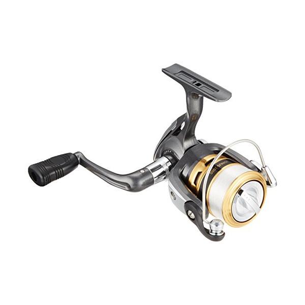 カラー：ゴールドサイズ：2号スタイル：2000 2号-150m ナイロンライン付スピニングリールサイズ:2000使用できる釣法:アジング メバリング主なターゲット:メバル アジ トラウト ブラックバス標準巻糸量 ナイロン(lb.-m):6-...