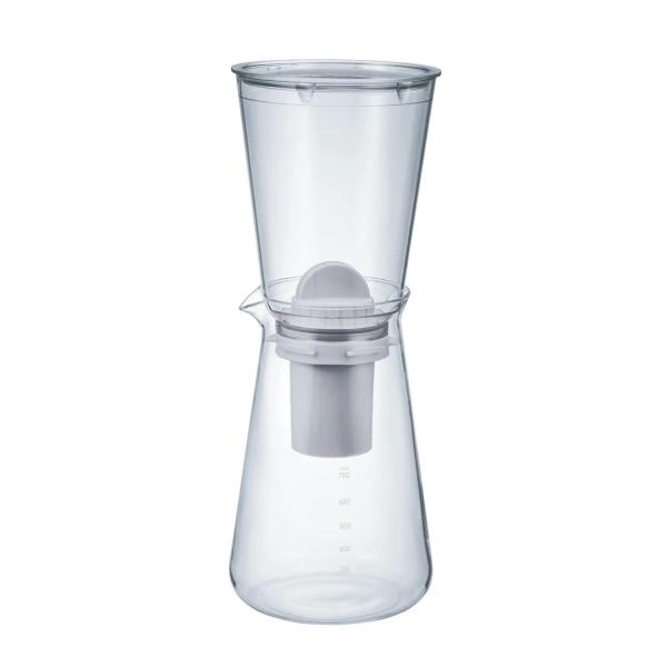 ◆残留塩素やカルキ臭だけでなく、ミネラル分（カルシウムやマグネシウム）を軽減することにより、水を軟水化することが出来ます。◆水はコーヒーやお茶を淹れるための大切な抽出要素のひとつなので、コーヒーやお茶本来の味をお愉しみいただけます。◆線の位...