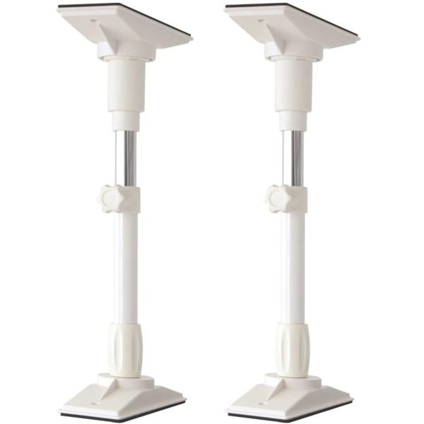 カラー：ホワイト[本体サイズ]幅21※×奥行7×高さ41-60cm[重量]1kg[材質]スチール(粉体塗装、クロムめっき)、PP,ABS[原産国]台湾[組立時間]約10-20分[耐圧荷重]200kg[本体サイズ]幅21※×奥行7×高さ41-...