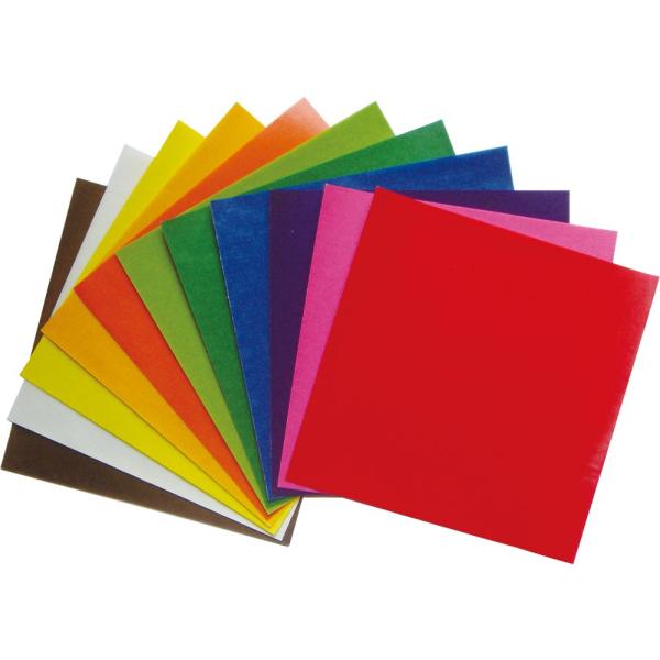 カラー：マルチスタイル：11色 99枚セットサイズ:幅16×高さ16cm本体重量:150g生産国:オランダ99枚入り光を通す、つるっとした張りのあるクラフト用ペーパー