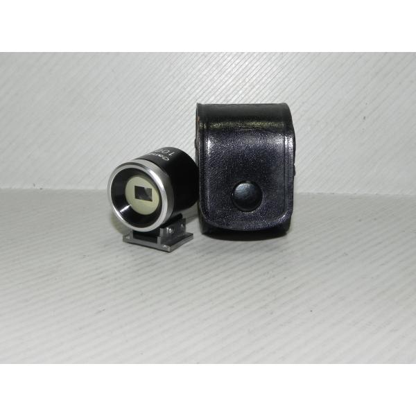 ●商品情報  Canon キヤノン 100mm外付け ビューファインダー(6103)。 品物は動作品です、外観に多少スレ、傷があり、光学系統が傷、カビは御座いません、中玉に埃、小クモリがあり、中古良品です、 付属品は本体、ケースのみです 。...